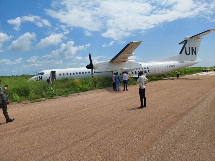 UNO517P - Incident: Voyageur DH8D at Malakal on Sep 22nd 2022